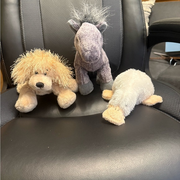 GANZ | Toys | Webkinz Ganz Plush Dog And Horse Toy Set Tan And Gray ...
